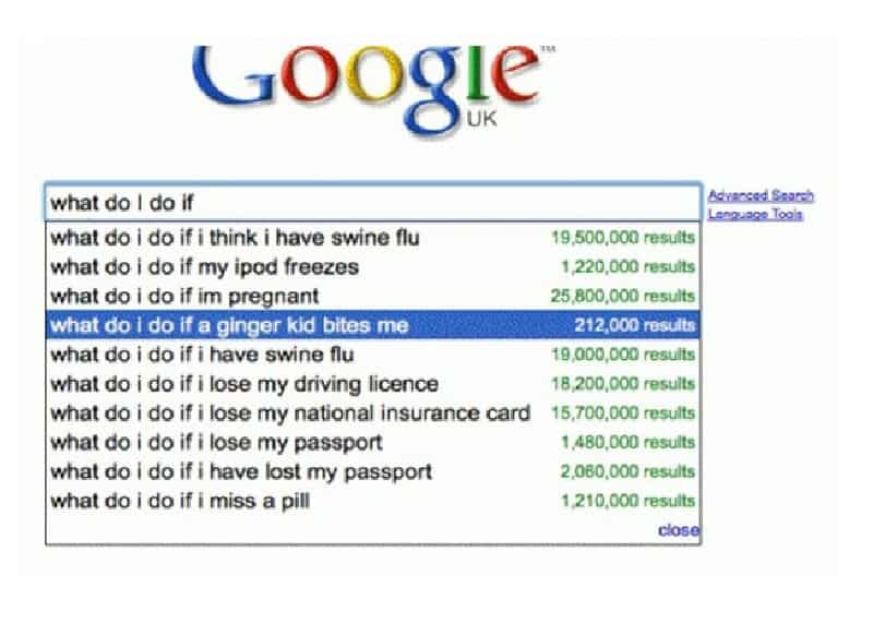 10 Hilarious And Ridiculous Google Autocomplete Fails - Page 5 of 5
